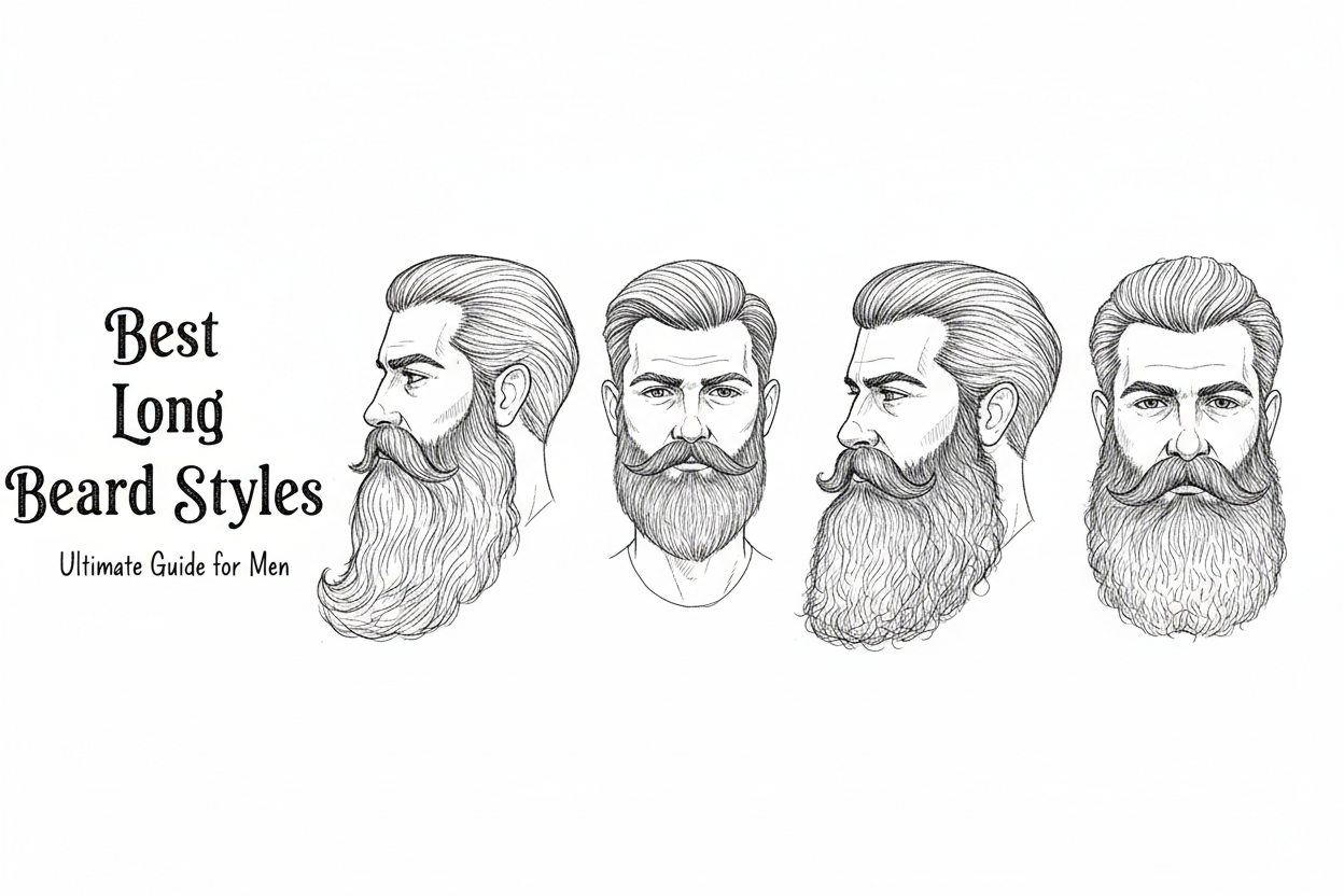 15 Best Long Beard Styles. Ultimate Guide for Men – Mumkin Store
