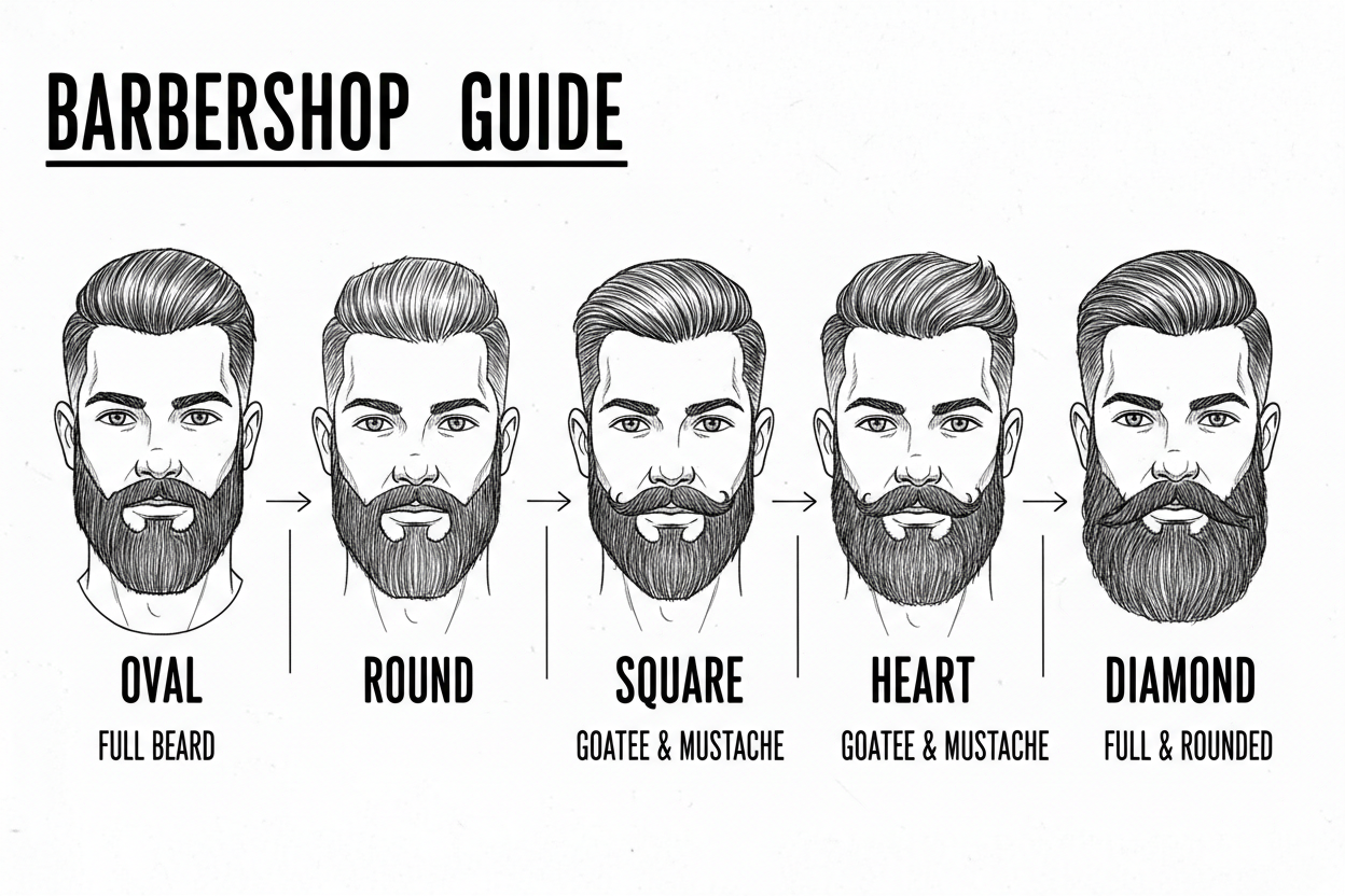 How to Choose the Best Beard Style for Your Face Shape – Mumkin UK ...