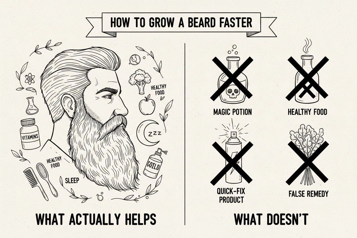 How to Grow a Beard Faster: What Actually Helps (And What Doesn’t ...