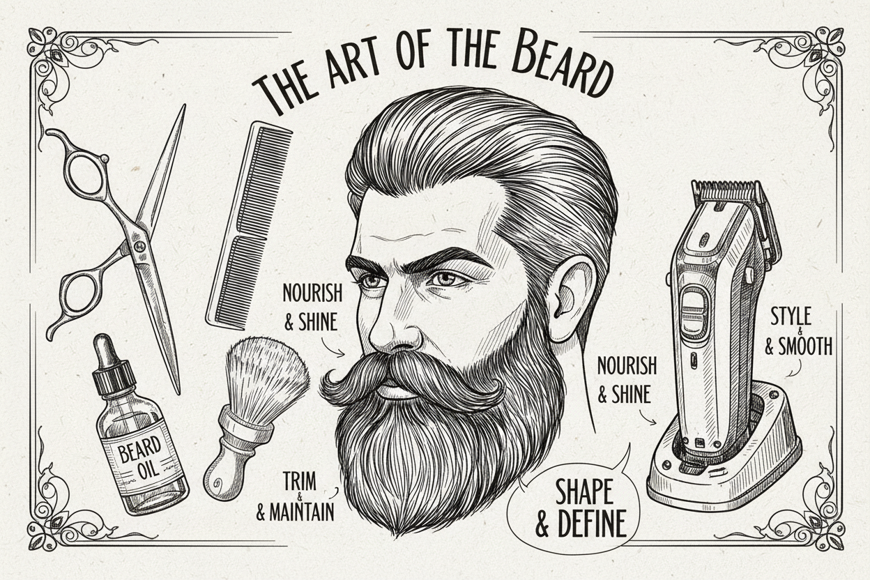 The Ultimate Beard Grooming Guide for Men | Mumkin Natural Beard Care ...